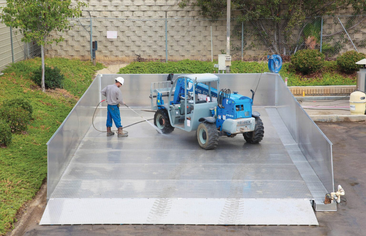 Portable Wash Pads - Heavy Equipment Wash Racks - Rentals